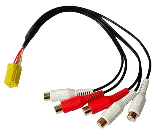 ADAPTADOR MINI-ISO A RCA – TIENDAS RADIO MANIA