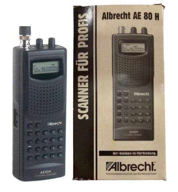 SCANNER ALBRECHT AE 80 H – TIENDAS RADIO MANIA