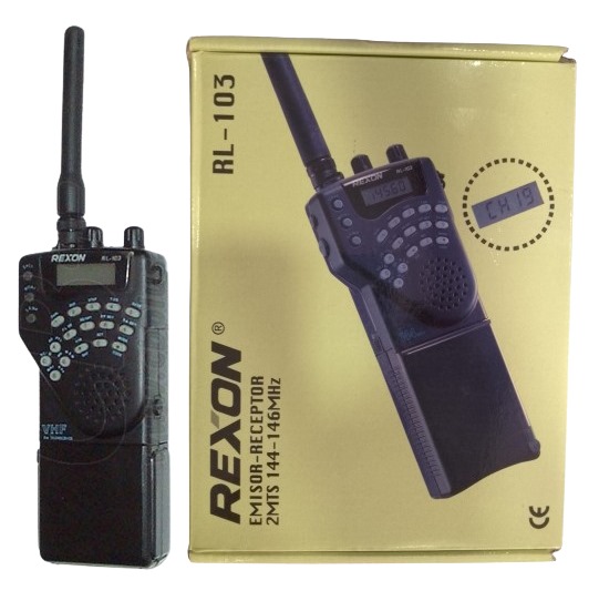 WALKIE VHF REXON RL-103 – TIENDAS RADIO MANIA