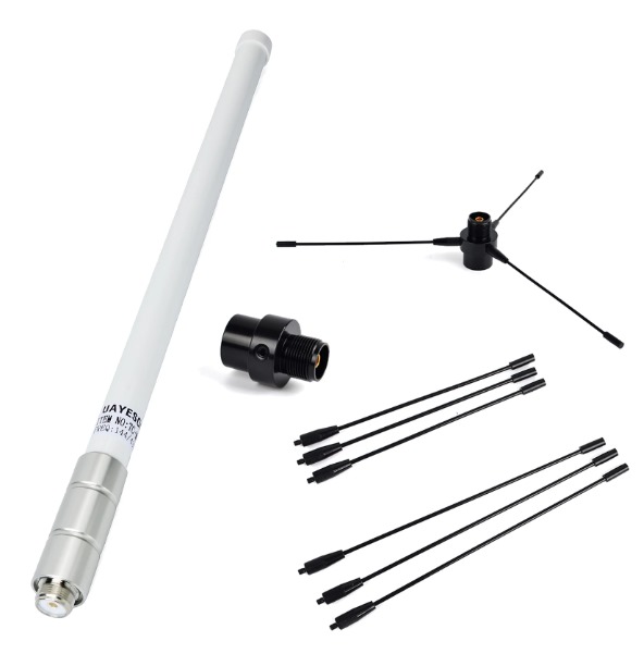 ANTENA EM. VHF BASE ALUMINIO 50 CM – TIENDAS RADIO MANIA